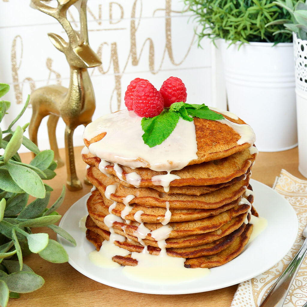 Gingerbread Pancakes - The Domestic Geek