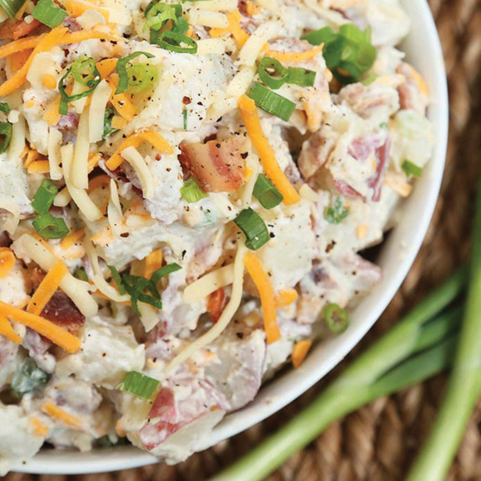 Loaded Potato Salad - The Domestic Geek