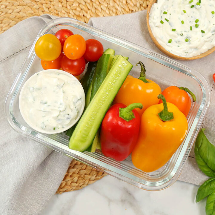 Crudité Snack Box - The Domestic Geek