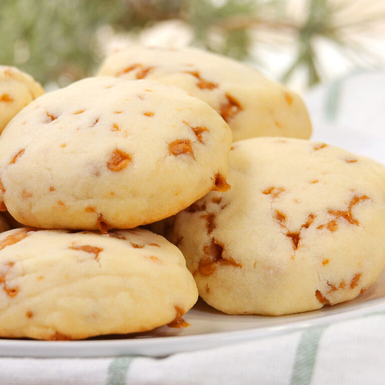 Toffee Shortbread - The Domestic Geek