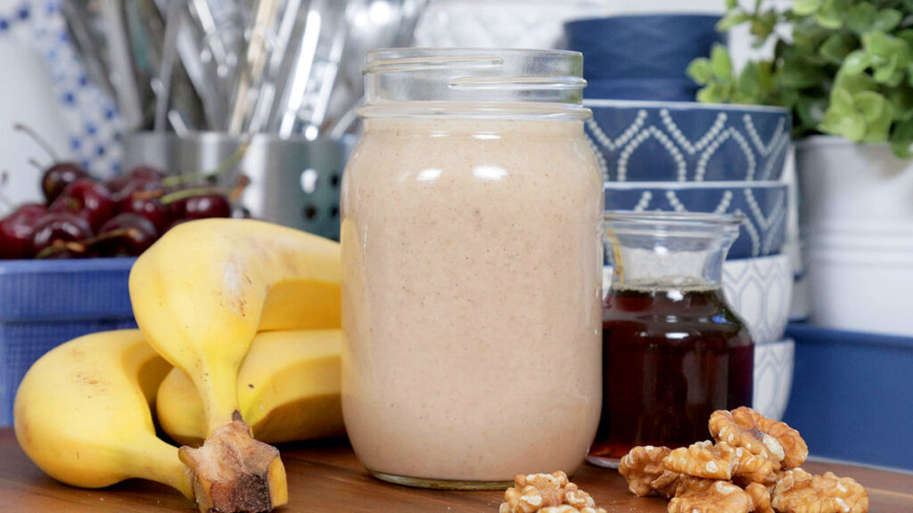 Banana Bread Smoothie - The Domestic Geek