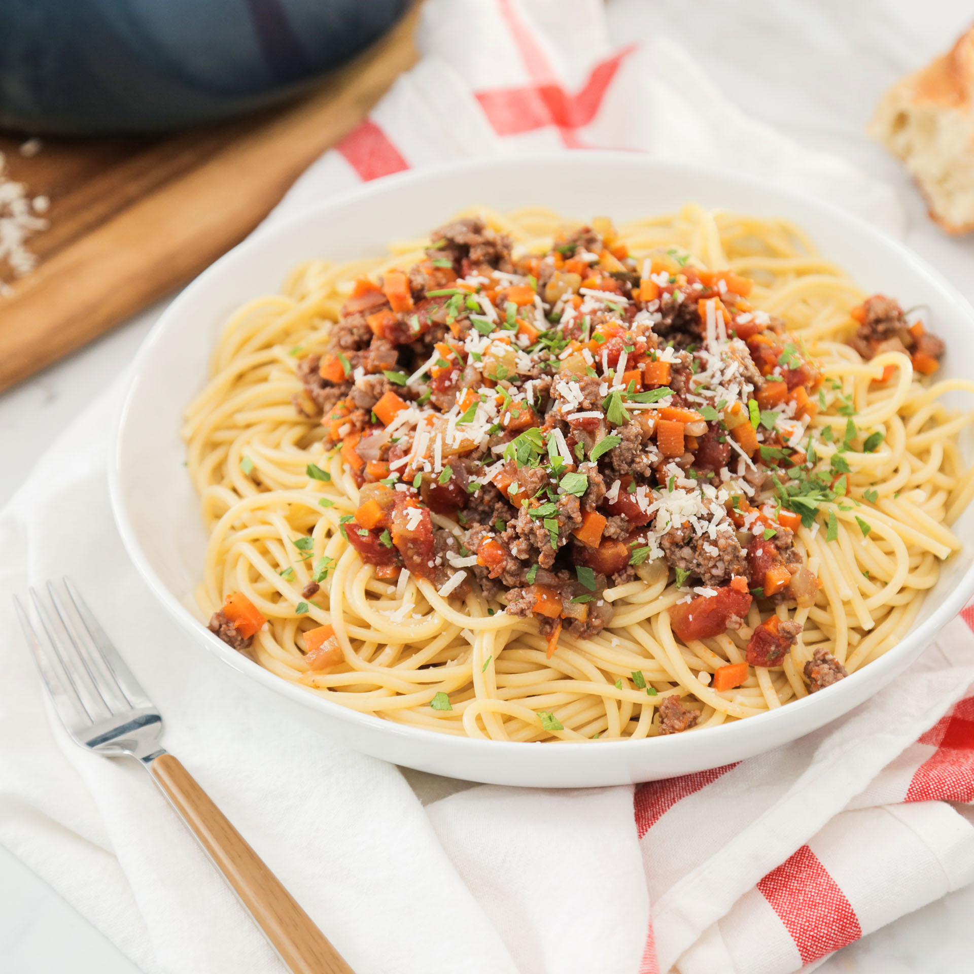 Beef Bolognese - The Domestic Geek