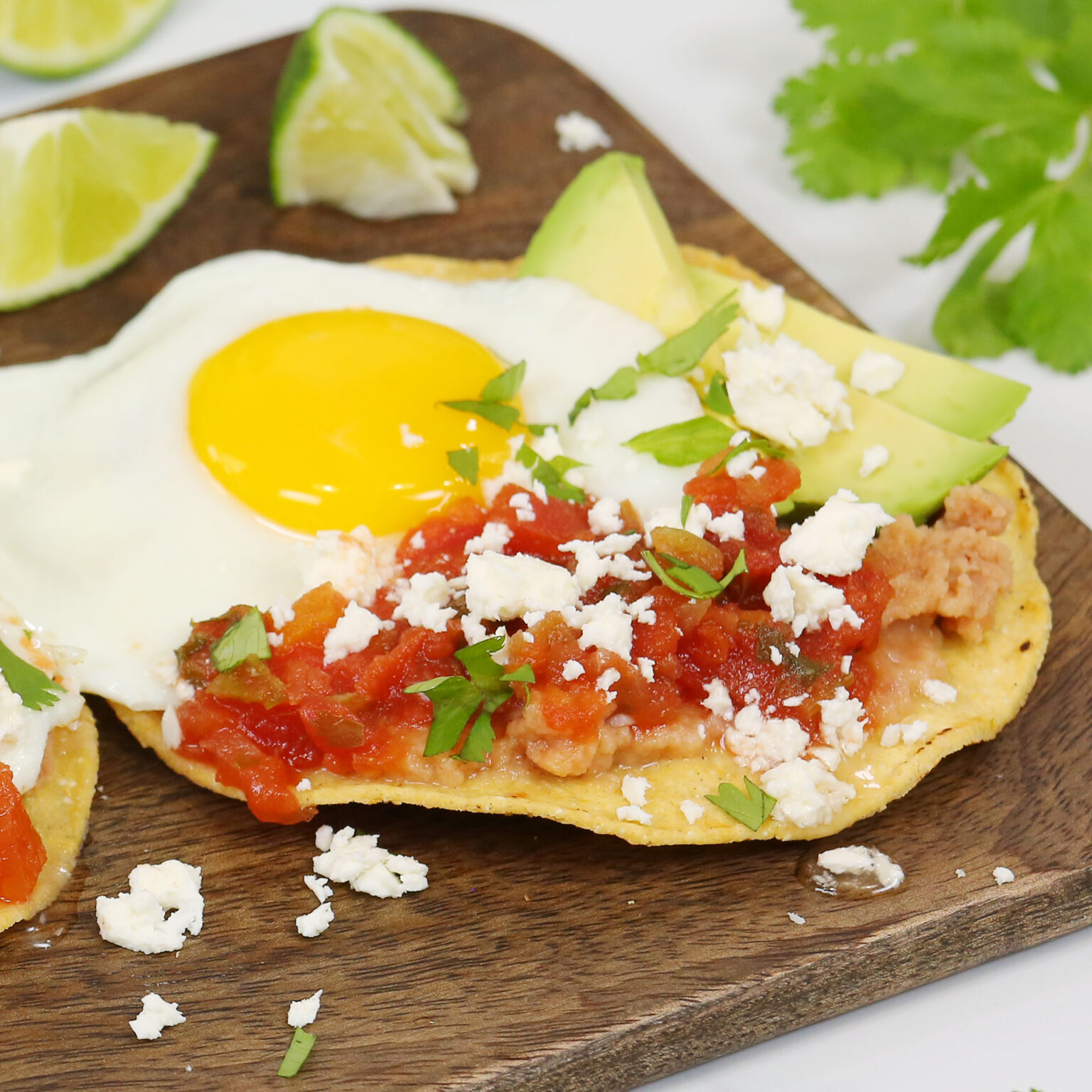 Breakfast Tostadas - The Domestic Geek