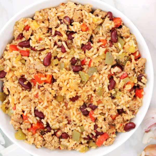 Cajun Red Beans & Rice - The Domestic Geek