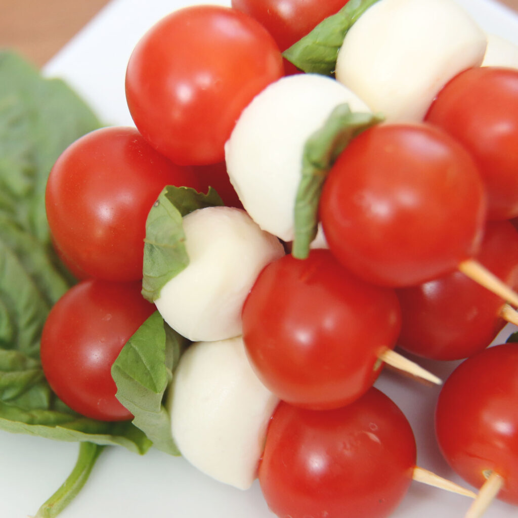 Caprese Kebabs - The Domestic Geek