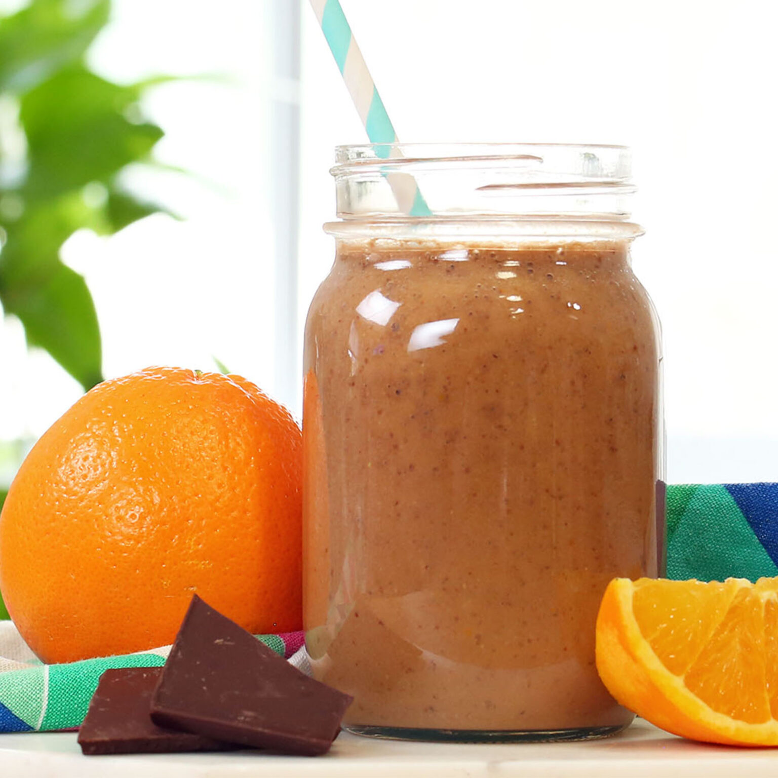 Chocolate Orange Smoothie - The Domestic Geek