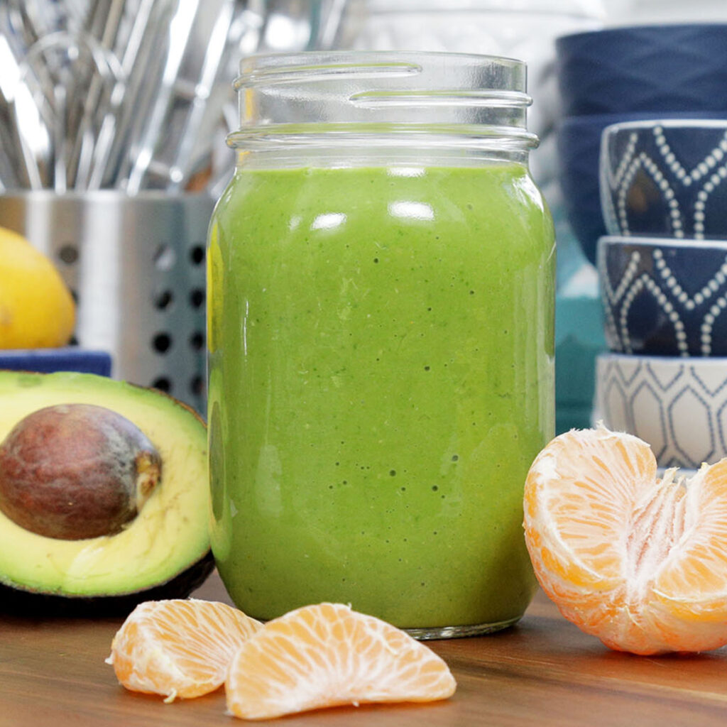 Citrus Green Smoothie - The Domestic Geek