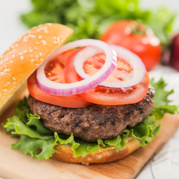 Classic Beef Burger - The Domestic Geek