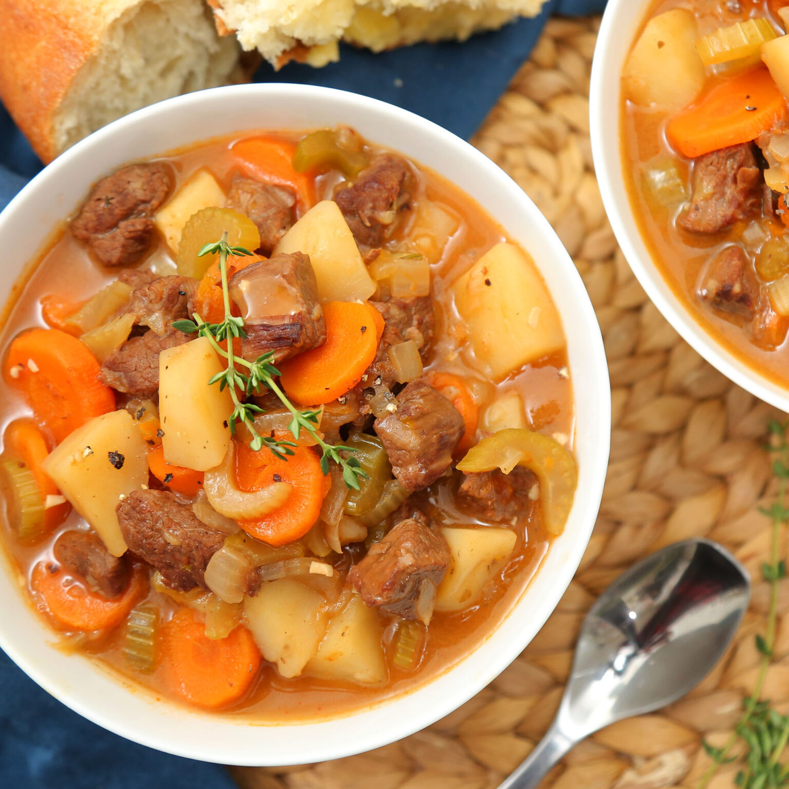 Classic Beef Stew - The Domestic Geek
