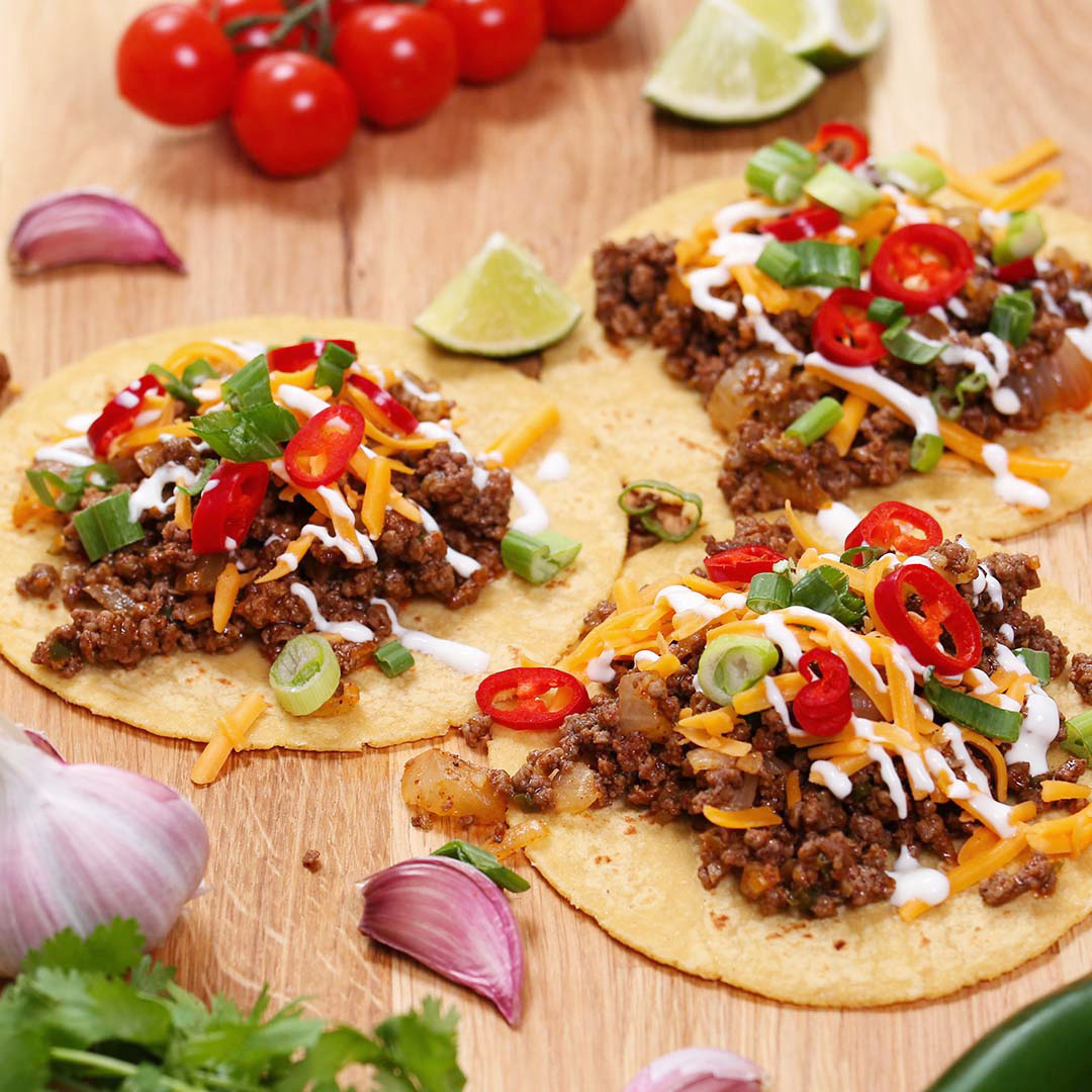 Classic Beef Tacos - The Domestic Geek
