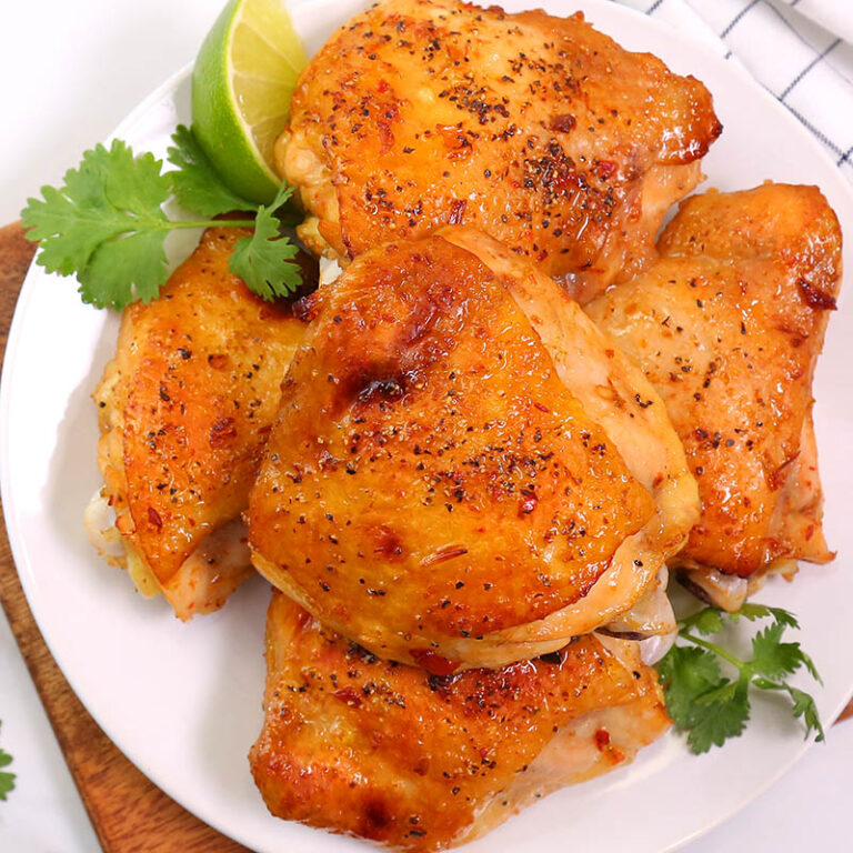 Honey Chili Garlic Chicken - The Domestic Geek