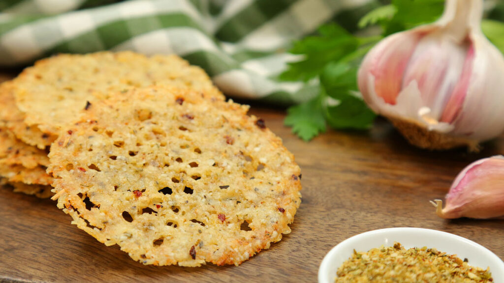 Italian Parmesan Crisps - The Domestic Geek