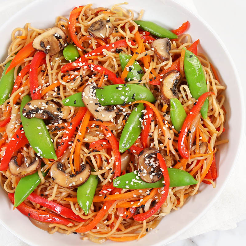 Lo Mein - The Domestic Geek