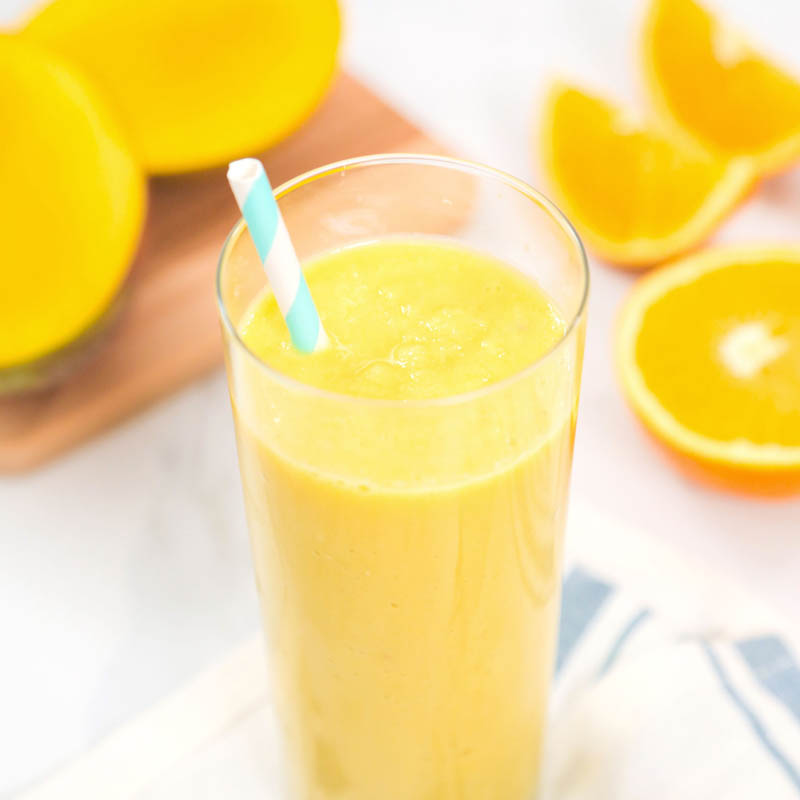 Mango Morning Smoothie - The Domestic Geek
