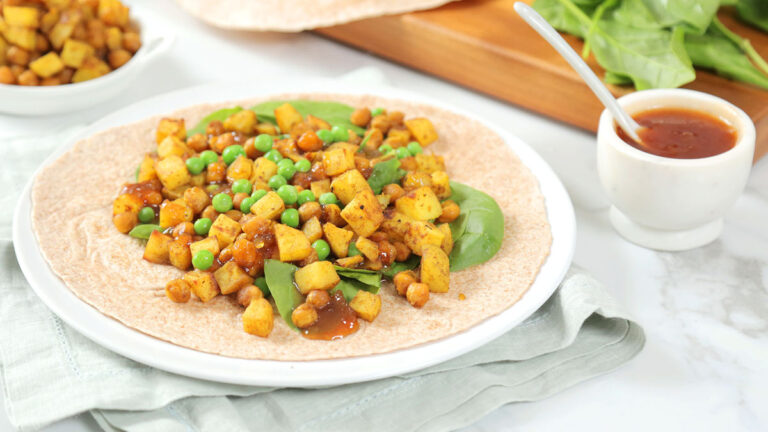 Samosa Wrap - The Domestic Geek