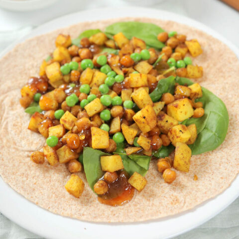 Samosa Wrap - The Domestic Geek