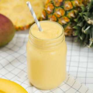 Tropical Yellow Smoothie - The Domestic Geek