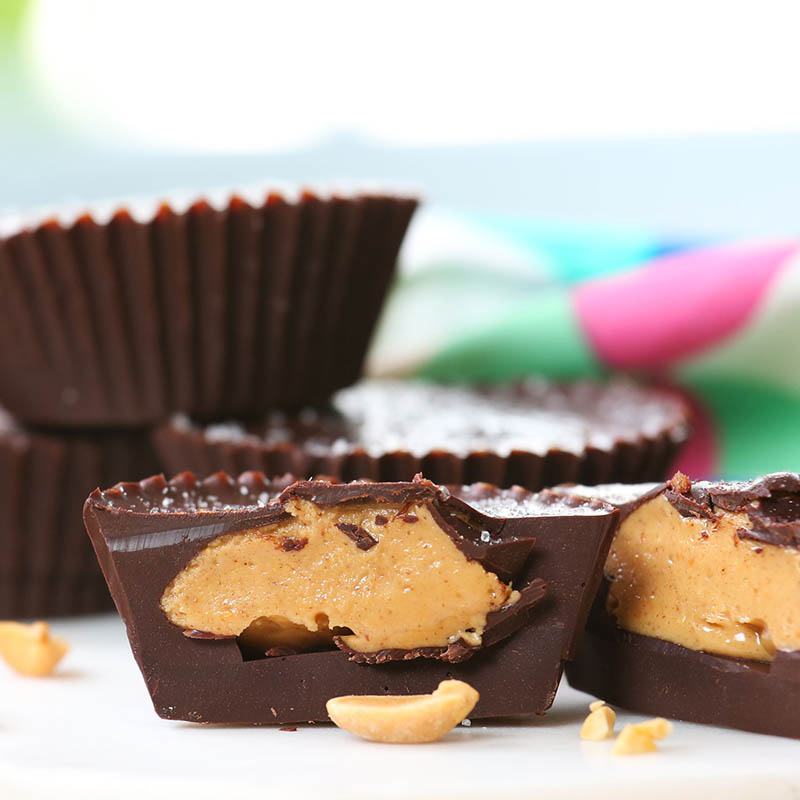 Vegan Peanut Butter Cups - The Domestic Geek