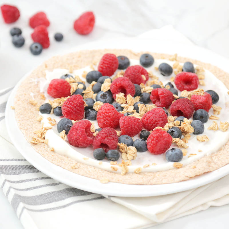 Very Berry Breakfast Wrap - The Domestic Geek