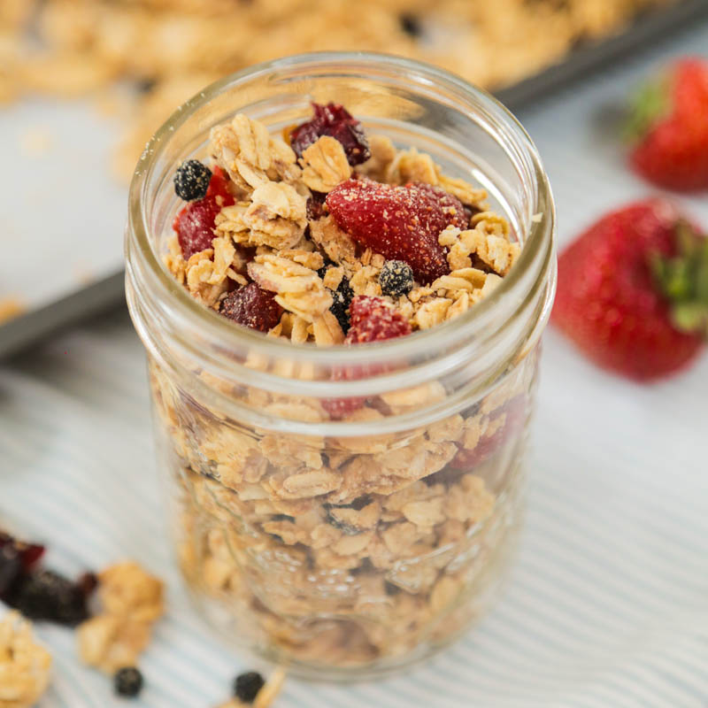 Very Berry Granola - The Domestic Geek