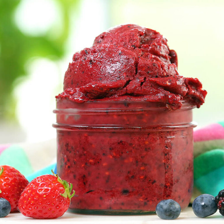 Very Berry Sorbet - The Domestic Geek