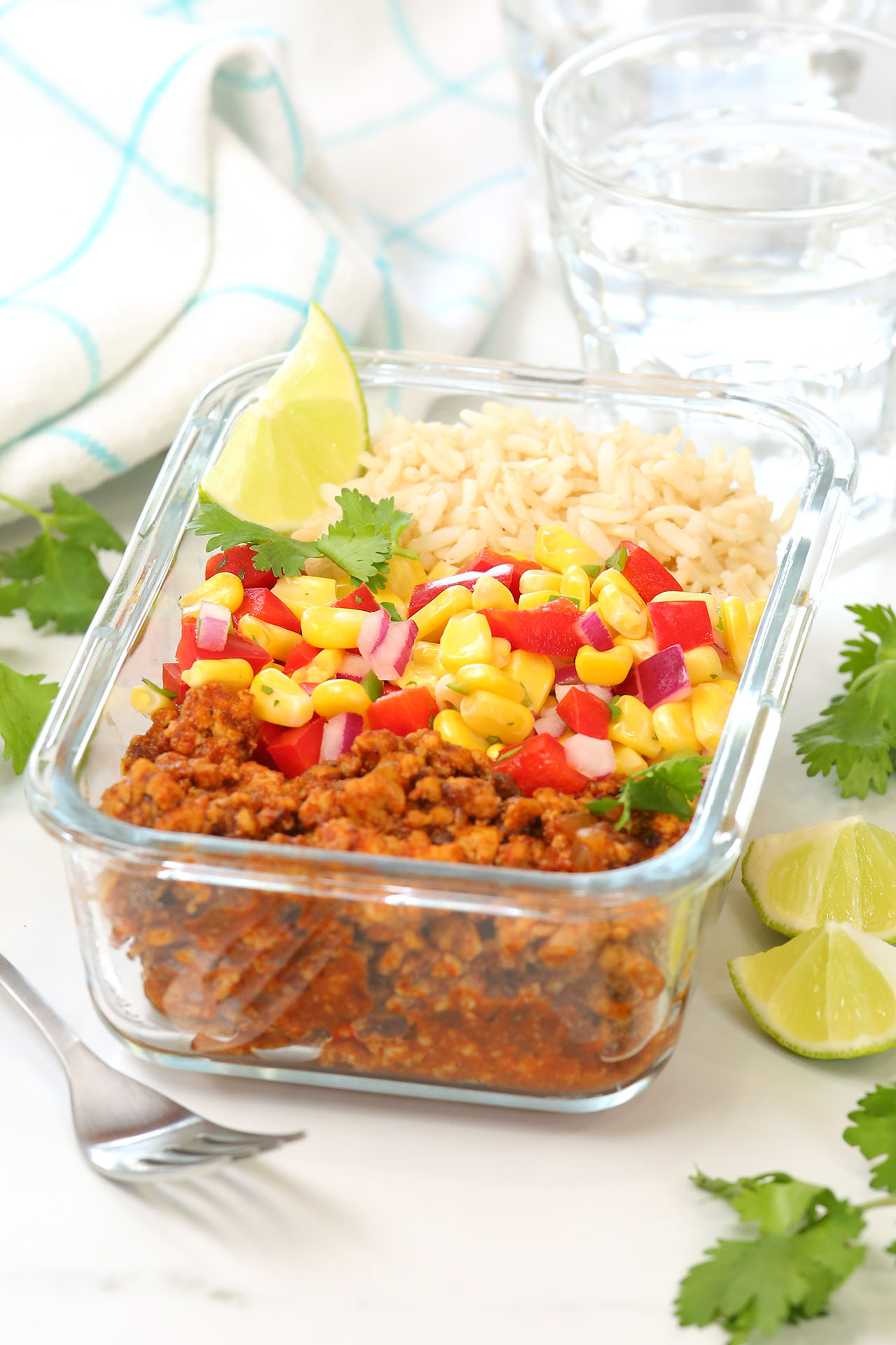 Chipotle Chicken Meal Prep - The Domestic Geek