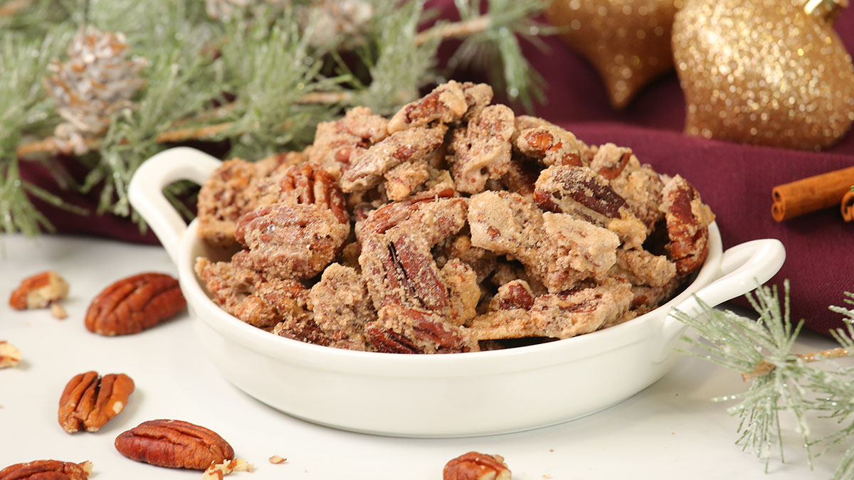 Candied Pecans - The Domestic Geek