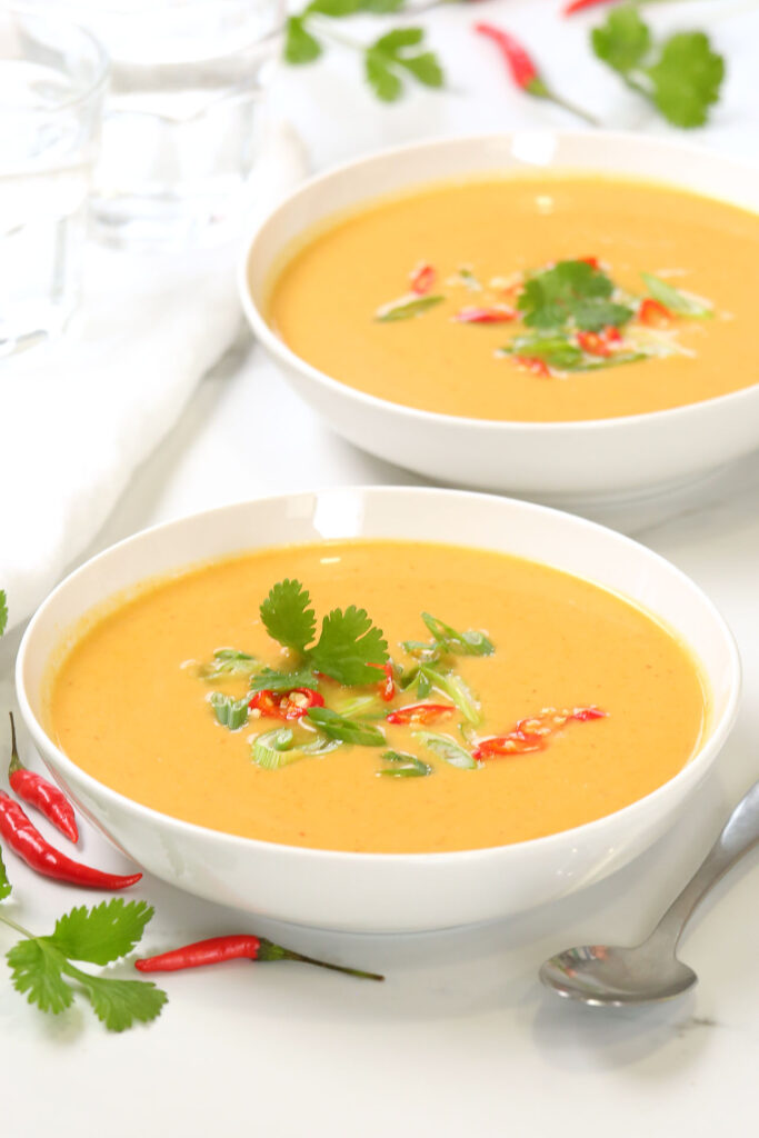 Curried Cauliflower Soup - The Domestic Geek