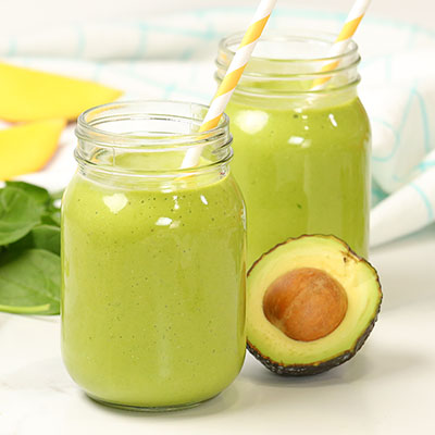 Green Mango Smoothie - The Domestic Geek